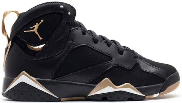 JORDAN 7 Retro Golden Moments Sneakers - Black/metallic Gold/sail