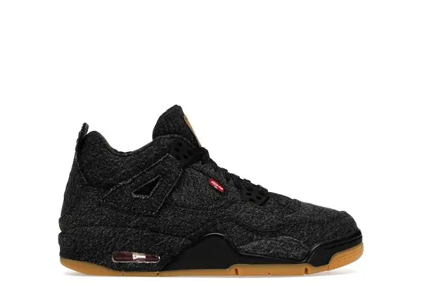 JORDAN 4 Retro Levi's Sneakers - Black