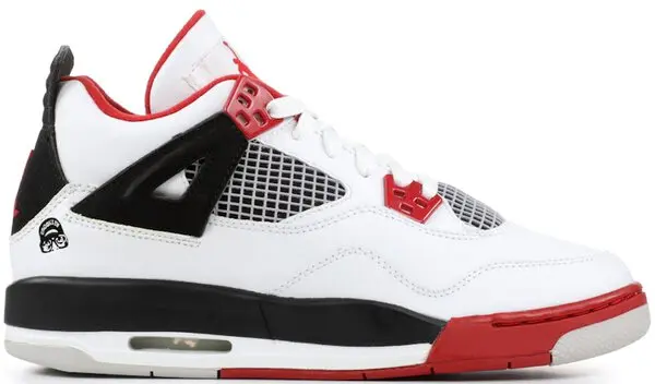 JORDAN 4 Retro Mars - White/varsity Red/black