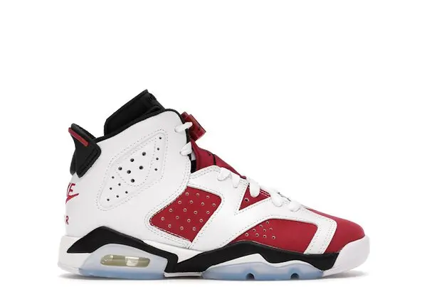 JORDAN 6 Retro Carmine - White/black/carmine