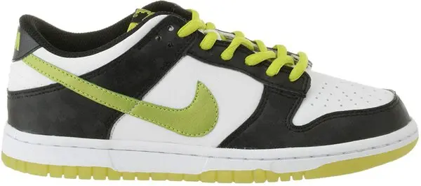 Nike Dunk Low Glow In The Dark Sneakers - White/bright Cactus/black