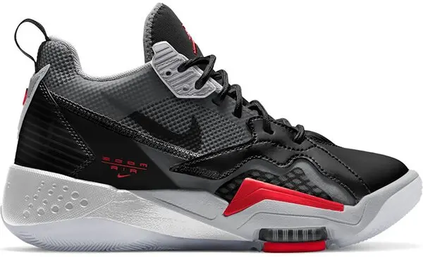 JORDAN Zoom 92 Cement Sneakers - Black/university Red/anthracite