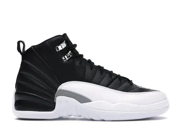 JORDAN 12 Retro Playoffs Sneakers - Black/varsity Red/white