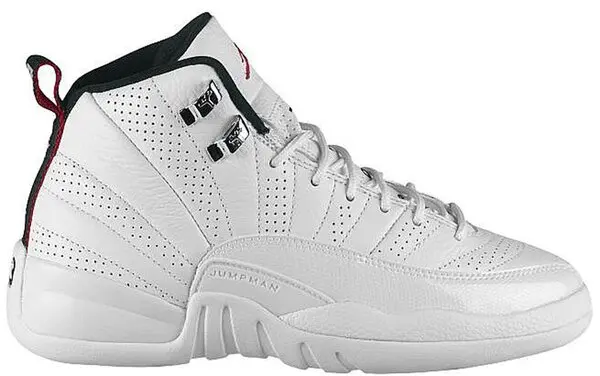 JORDAN 12 Retro Rising Sun Insoles - White/varsity Red/black