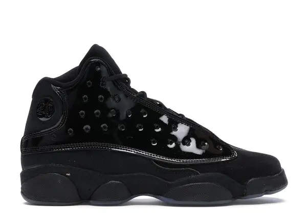 JORDAN 13 Retro Cap And Gown Sneakers - Black