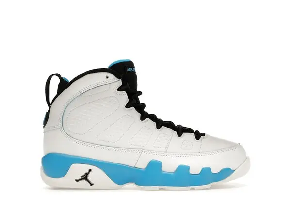 JORDAN 9 Retro Powder Blue - Summit White/black/dark Powder Blue