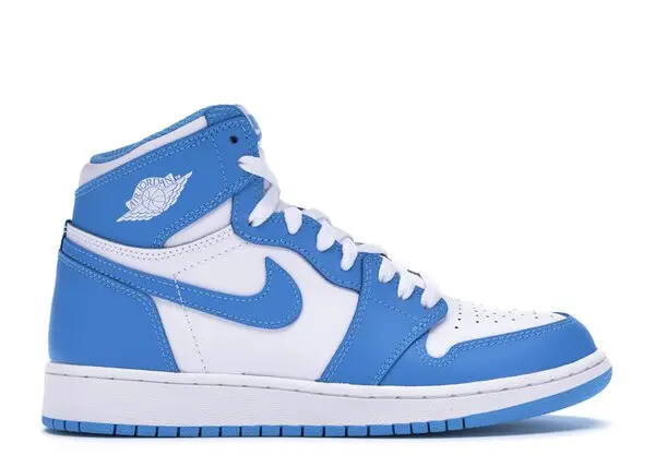 JORDAN 1 Retro High Og Sneakers - White/dark Powder Blue