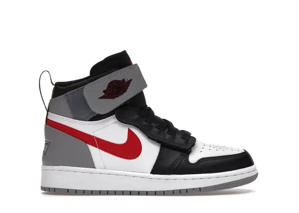 JORDAN 1 High Flyease Sneakers - Black/white/particle Grey