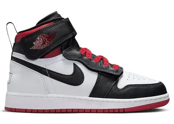 JORDAN 1 High Flyease Sneakers - White/gym Red
