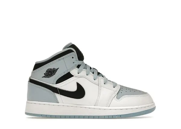 JORDAN 1 Mid Se - White/ice Blue/black