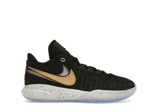 Nike Lebron 20 Sneakers - Black/metallic Gold/white