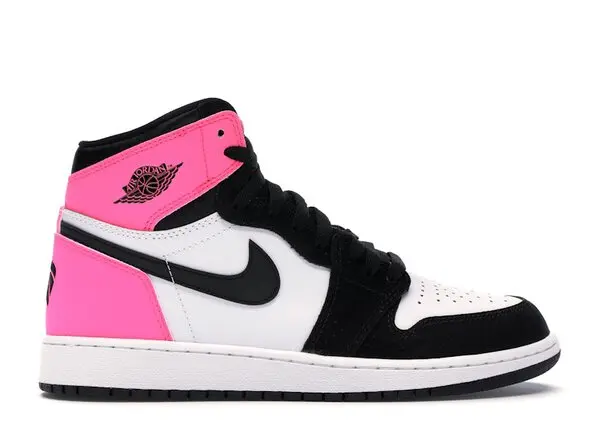 JORDAN 1 Retro Valentine's Day Gs - Black/hyper Pink/white