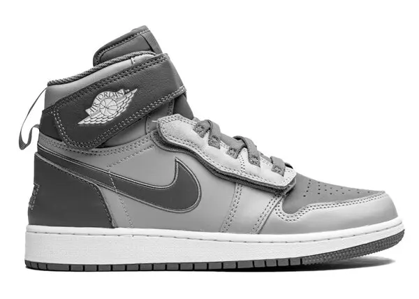 JORDAN 1 High Flyease Sneakers - Light Smoke Grey/white