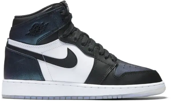 JORDAN 1 Retro All-star Chameleon Sneakers - Black/metallic Silver