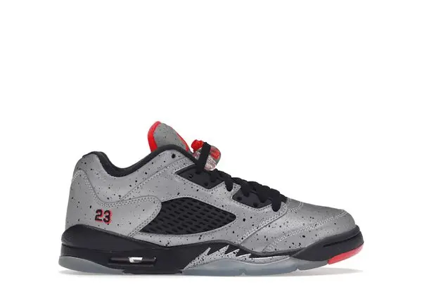 JORDAN 5 Retro Low Neymar Sneakers - Reflective Silver/infrared 23/black
