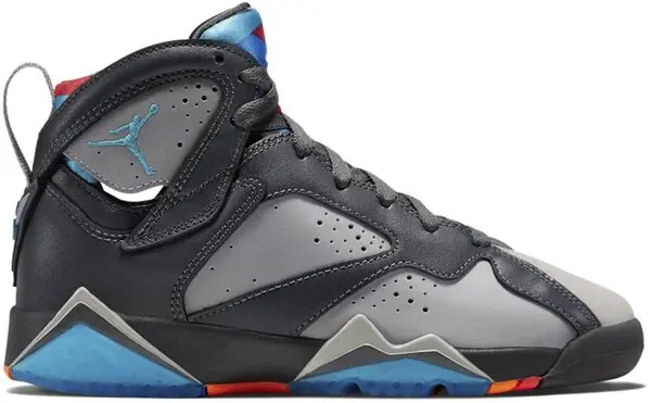 JORDAN 7 Retro Barcelona Days - Grey/wolf Grey/total Orange