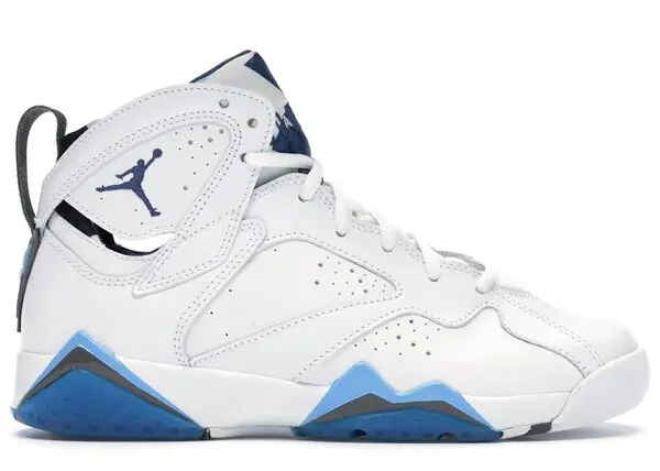JORDAN 7 Retro Sneakers - White/french Blue/flint Grey
