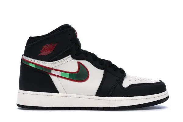 JORDAN 1 Retro High Sports Illustrated - Black/varsity Red/sail
