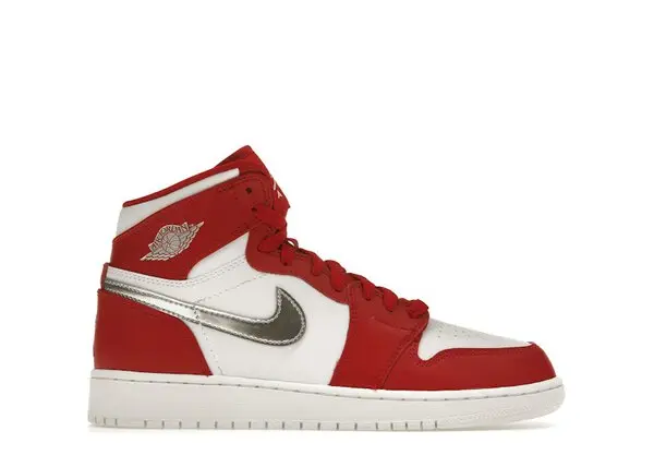 JORDAN 1 Retro High Silver Medal - Gym Red/metallic Silver/white