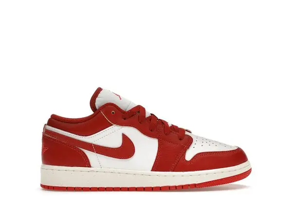 JORDAN 1 Low Se Sneakers - White/dune Red/lobster