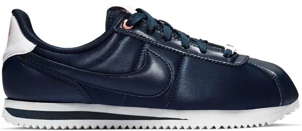 Nike Cortez Basic Valentine's Day Sneakers - Obsidian/white