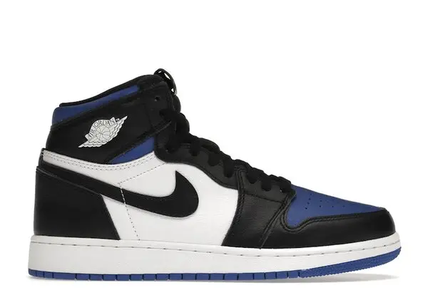 JORDAN 1 Retro High Sneakers - Black/white/game Royal