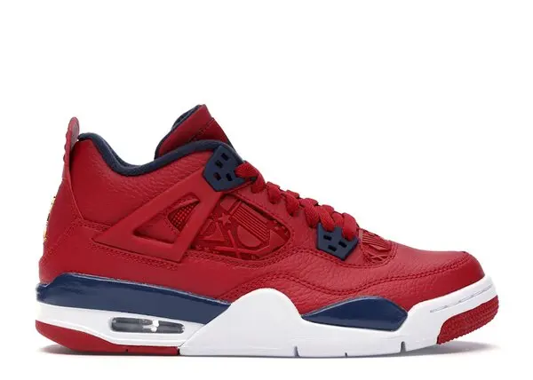 JORDAN 4 Retro Fiba - Gym Red/obsidian/white