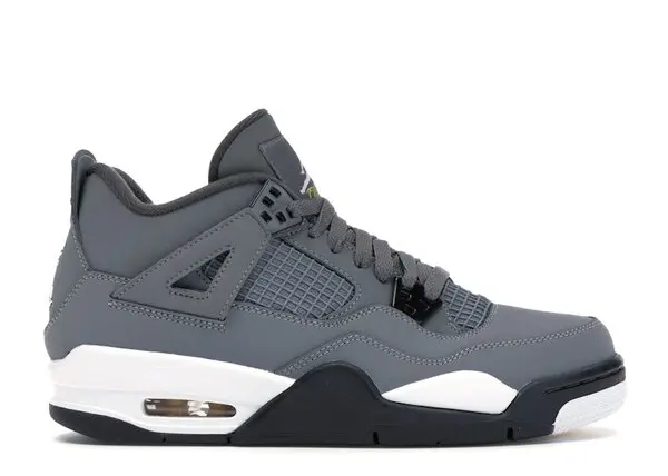 JORDAN 4 Retro Sneakers - Cool Grey/chrome/dark Charcoal