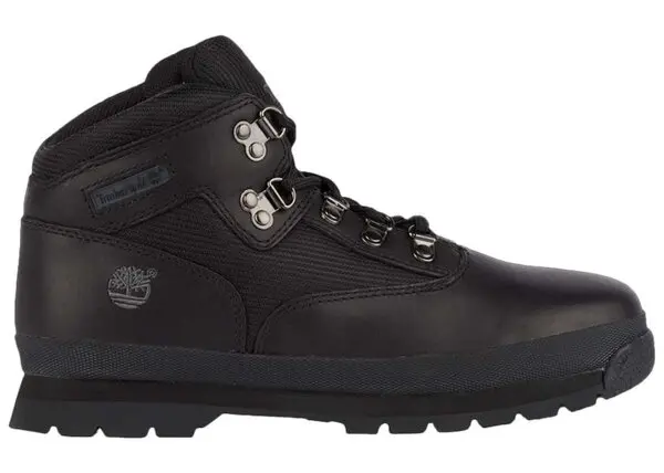 Timberland Euro Hiker Mid Boots - Black