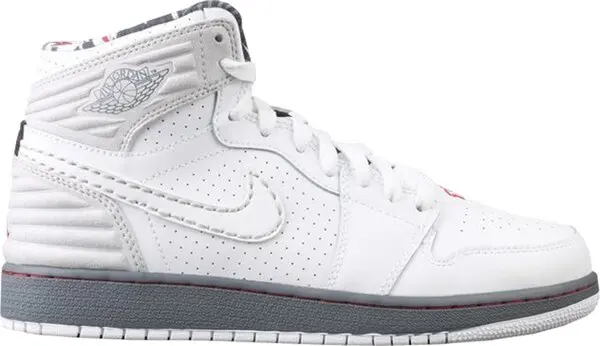JORDAN 1 Retro 93 Bugs Bunny Sneakers - White/true Red