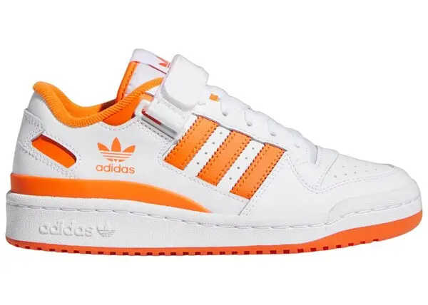Adidas Forum Low Sneakers - Cloud White/orange