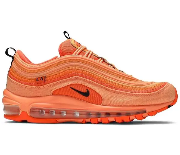 Nike Air Max 97 City Special La Sneakers - Orange/black