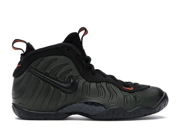 Nike Air Foamposite Pro Sneakers - Sequoia/black/team Orange
