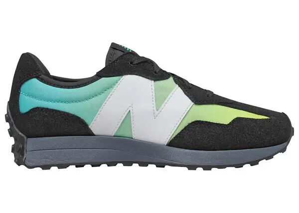 NEW BALANCE 327 Sneakers - Black/summer Jade