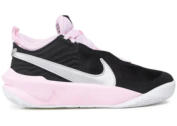 Nike Team Hustle D 10 Sneakers - Black/pink Foam/white