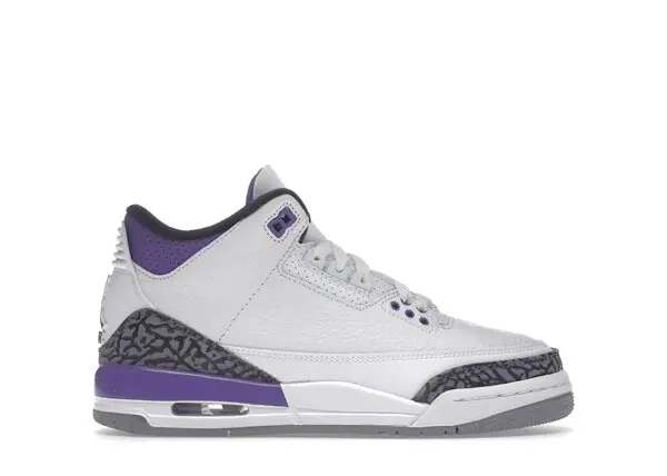 JORDAN 3 Retro - White/black/dark Iris