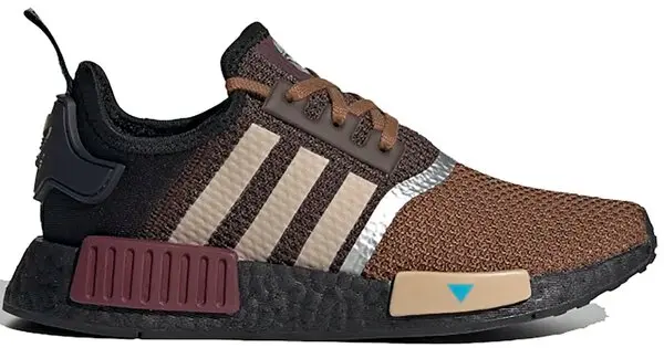 Adidas Nmd R1 Star Wars The Mandalorian Sneakers - Brown/pale Nude/maroon
