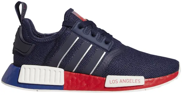 Adidas Nmd_r1 United Sneakers Los Angeles - Collegiate Navy Blue/silver Metallic/scarelet Red
