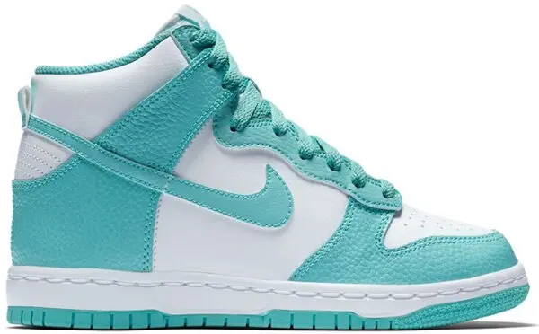 Nike Dunk High Sneakers - Island Green/white