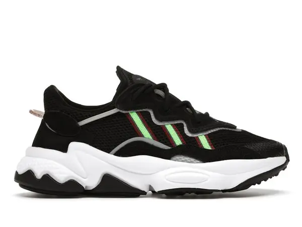 Adidas Ozweego Sneakers - Core Black/solar Green/onix