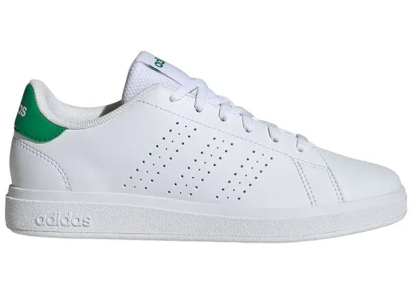 Adidas Advantage Base 2.0 - Cloud White/green
