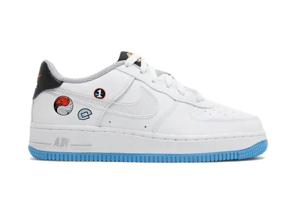 Nike Air Force 1 Low Happy Hoops Sneakers - White