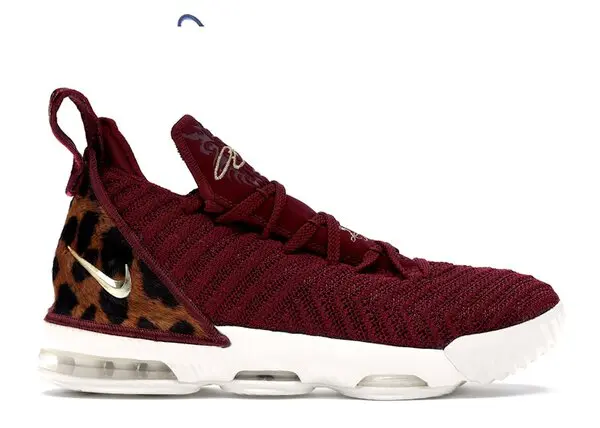 Nike Lebron 16 Kingin Sneakers - Team Red/metallic Gold