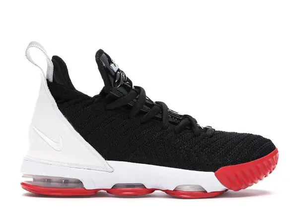 Nike Lebron 16 Red Carpet Sneakers - Black/white/university Red
