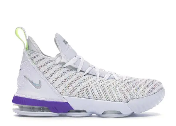 Nike Lebron 16 Sneakers - White/multione-colorcolorone-colorhyper Grapeone-colorvolt