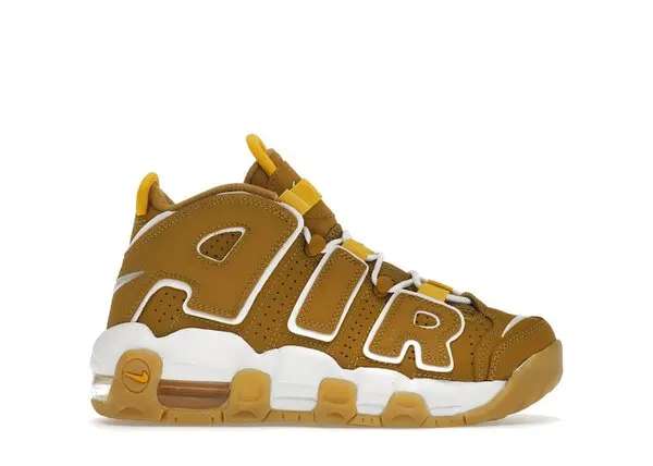 Nike Air More Uptempo Sneakers - Wheat/white
