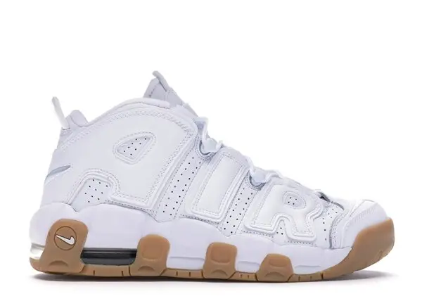 Nike Air More Uptempo Sneakers - White/bamboo