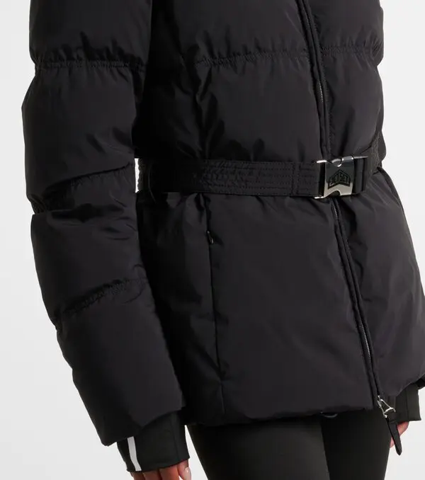 JETSET Chamonix Belted Ski Jacket - Black