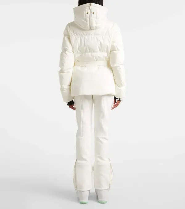 JETSET Chamonix Belted Ski Jacket - White
