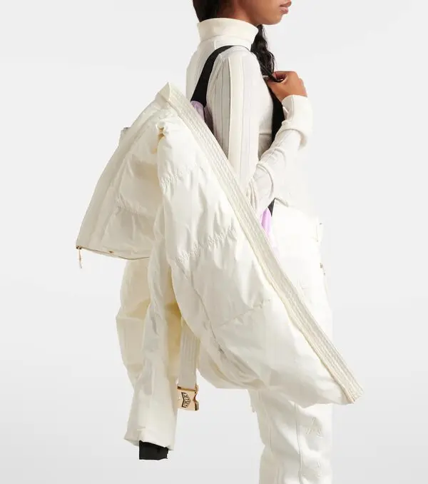 JETSET Chamonix Belted Ski Jacket - White